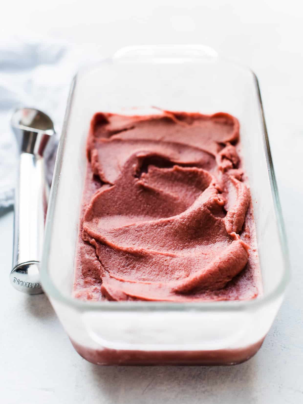 Cherry Basil Sorbet - Kitchen Confidante®