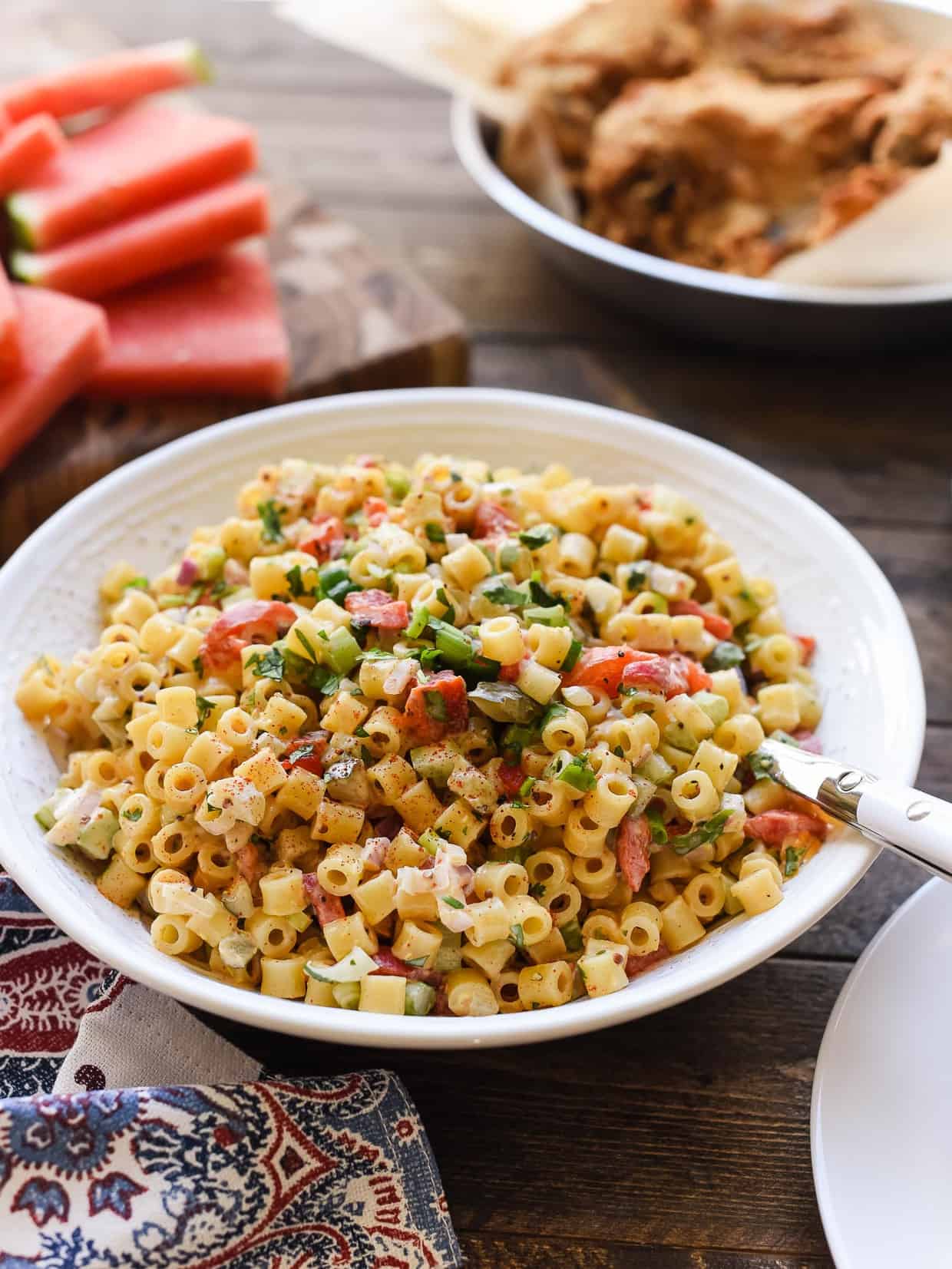 Fireworks Pasta Salad - Kitchen Confidante®