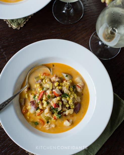 Lobster Corn Chowder - Kitchen Confidante®