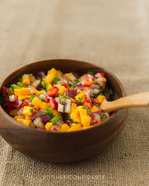 Mango Pepper Salsa | Kitchen Confidante