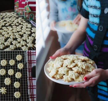 Lemon Spritz Cookies + A Holiday Baking Party | Kitchen Confidante