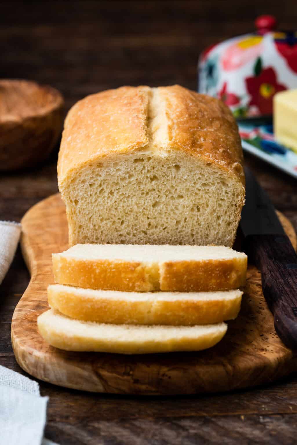 No Knead Buttermilk Bread (Dutch Oven/Loaf/Boules) | Kitchen Confidante