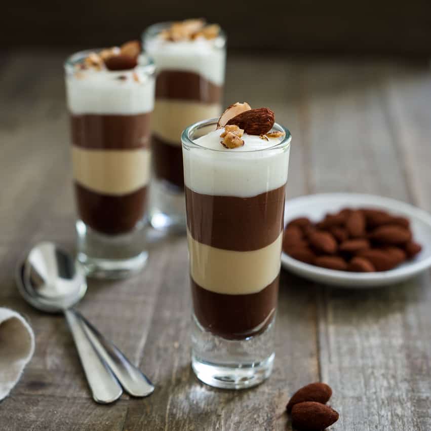 Four Layer Pudding Cups | Kitchen Confidante