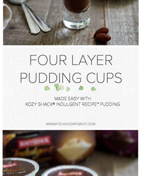 Four Layer Pudding Cups | Kitchen Confidante