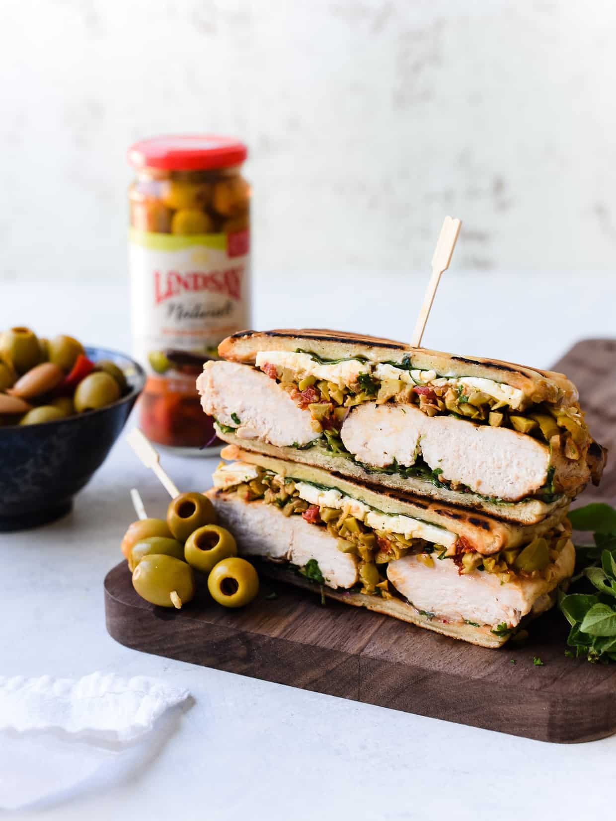 Olive Brined Chicken Sandwich with Olive Tapenade - Kitchen Confidante®