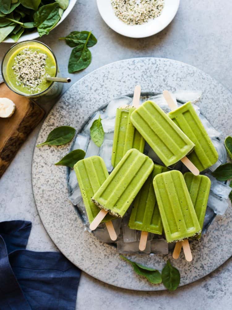 Green Smoothie Popsicles - Kitchen Confidante®