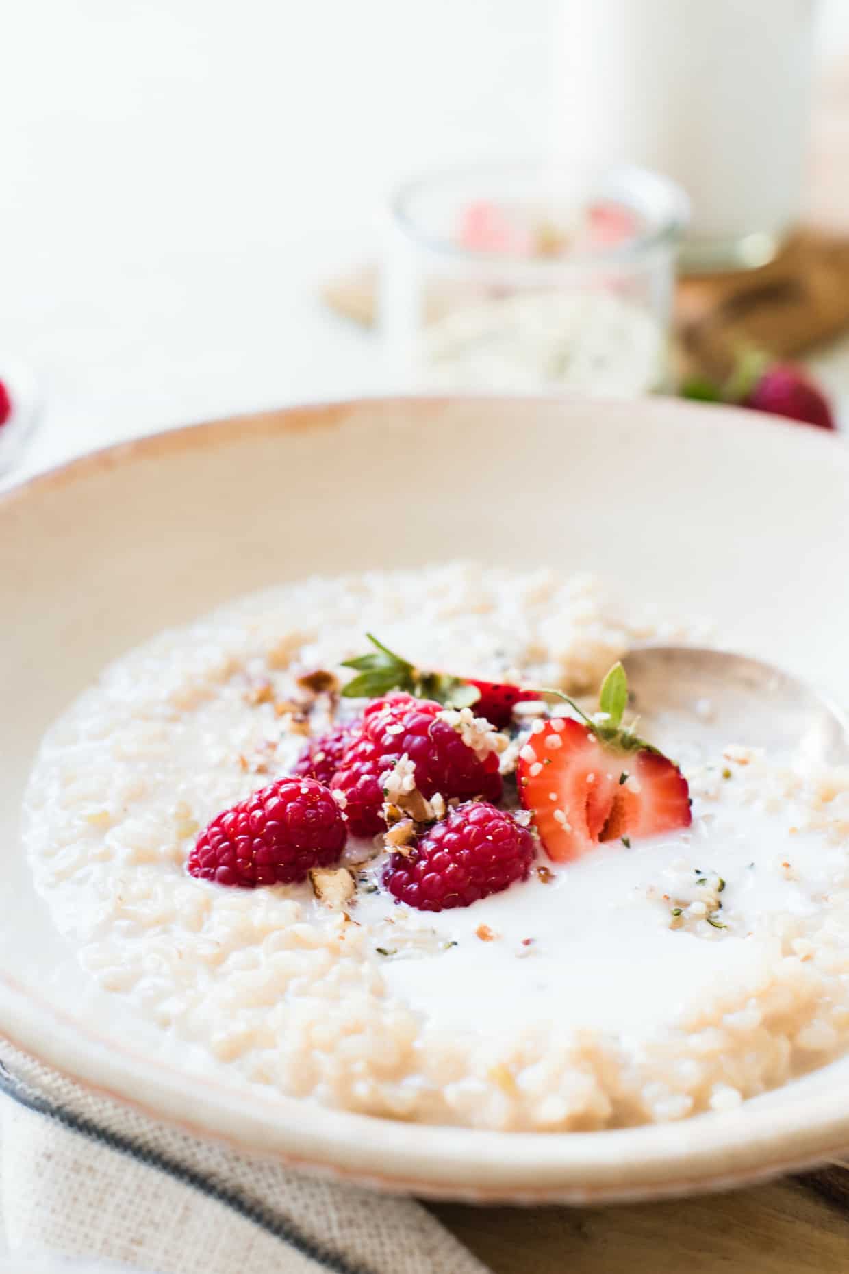 Chai Coconut Brown Rice Pudding - Kitchen Confidante®