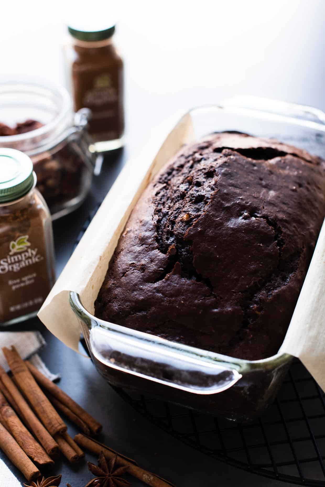 Five-Spice Chocolate Tea Bread - Kitchen Confidante®