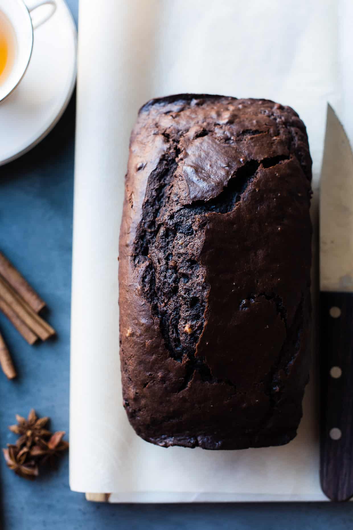 Five-Spice Chocolate Tea Bread - Kitchen Confidante®