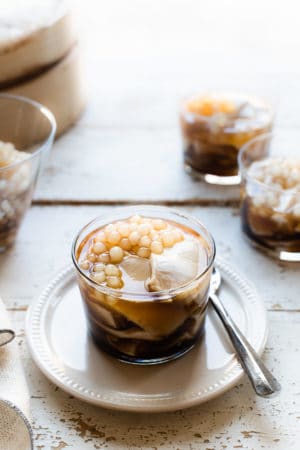 Taho: Filipino Silken Tofu with Sago Pearls and Syrup - Kitchen Confidante®
