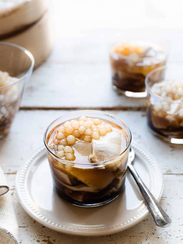 Taho: Filipino Silken Tofu With Sago Pearls - Kitchen Confidante®