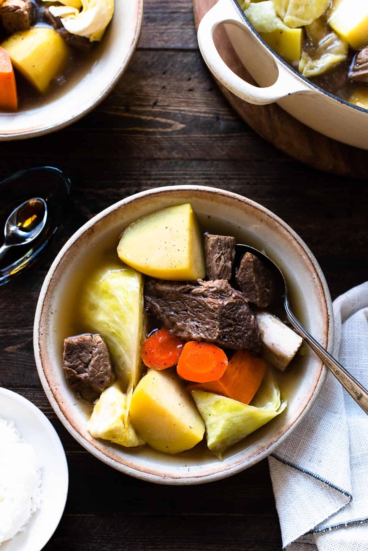 Instant Pot Beef Nilaga (Filipino Beef and Vegetable Soup) - Kitchen ...