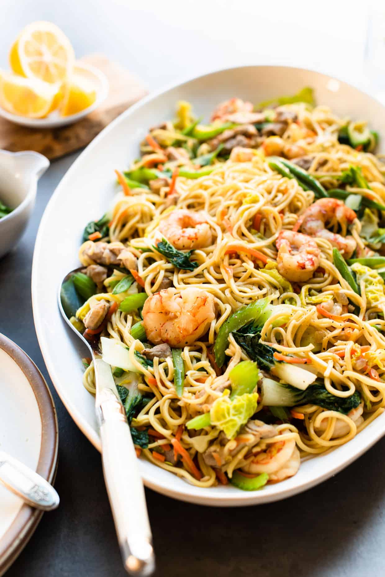 Pancit Canton (Filipino Stir-Fried Noodles) - Kitchen Confidante®