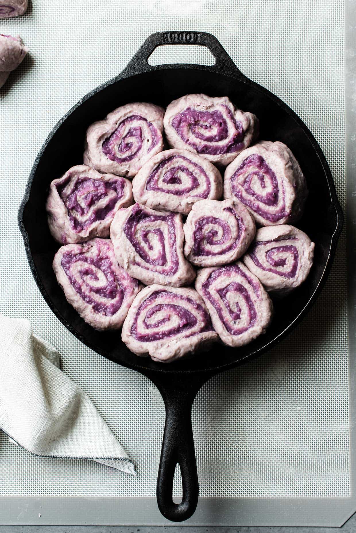 Coconut Ube Rolls (Vegan) - Kitchen Confidante®