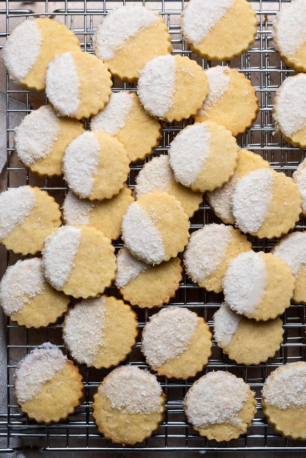 Coconut Shortbread Cookies: French Sablé Cookies - Kitchen Confidante®