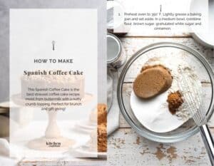Spanish Coffee Cake: Streusel Coffee Cake Recipe - Kitchen Confidante®