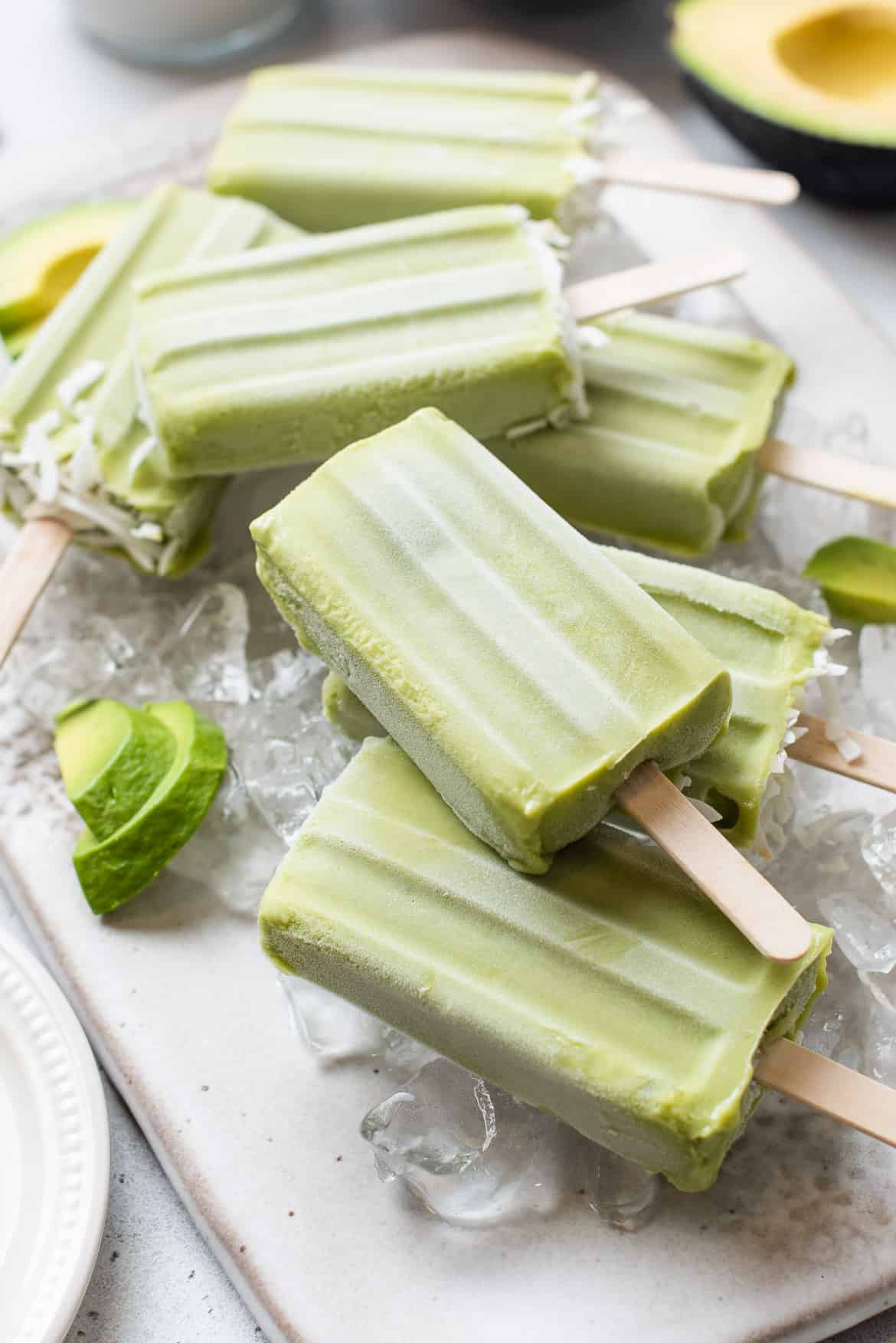 Avocado Popsicles - Kitchen Confidante®