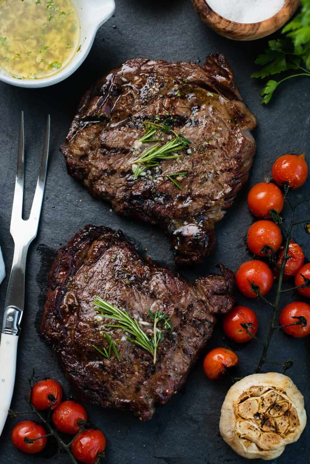 Grilled Dry Aged Steak - Kitchen Confidante®