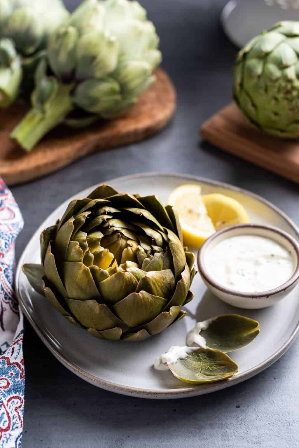 How to Cook Artichokes in the Microwave - Kitchen Confidante®