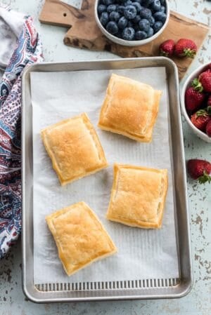 Puff Pastry Fruit Tarts - Kitchen Confidante®