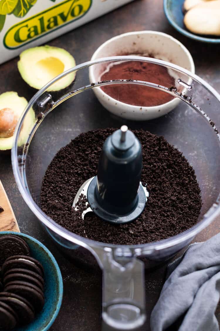 Halloween Dirt Cups with Avocado Chocolate Pudding - Kitchen Confidante®