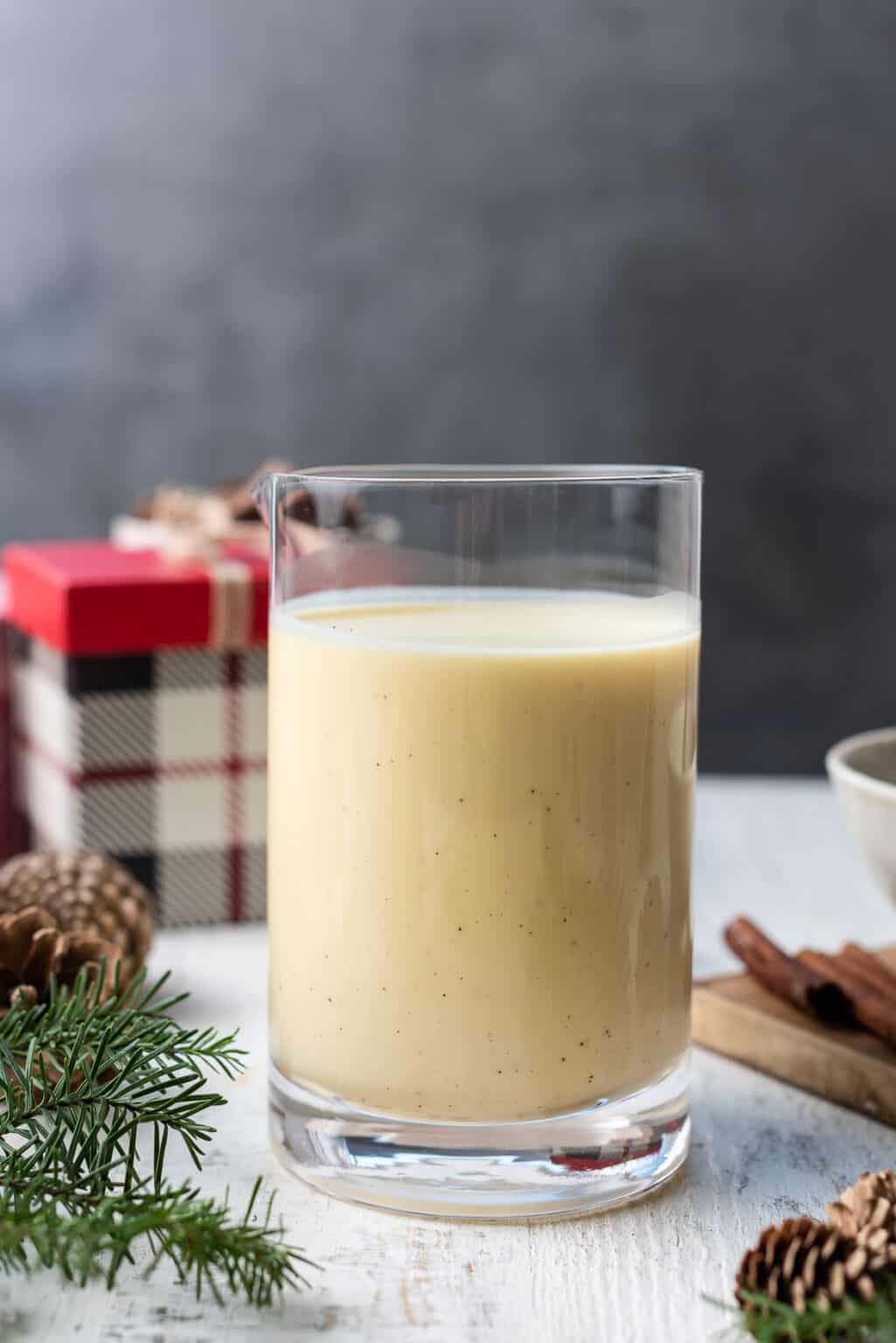 Eggnog Milk Tea Boba - Kitchen Confidante®