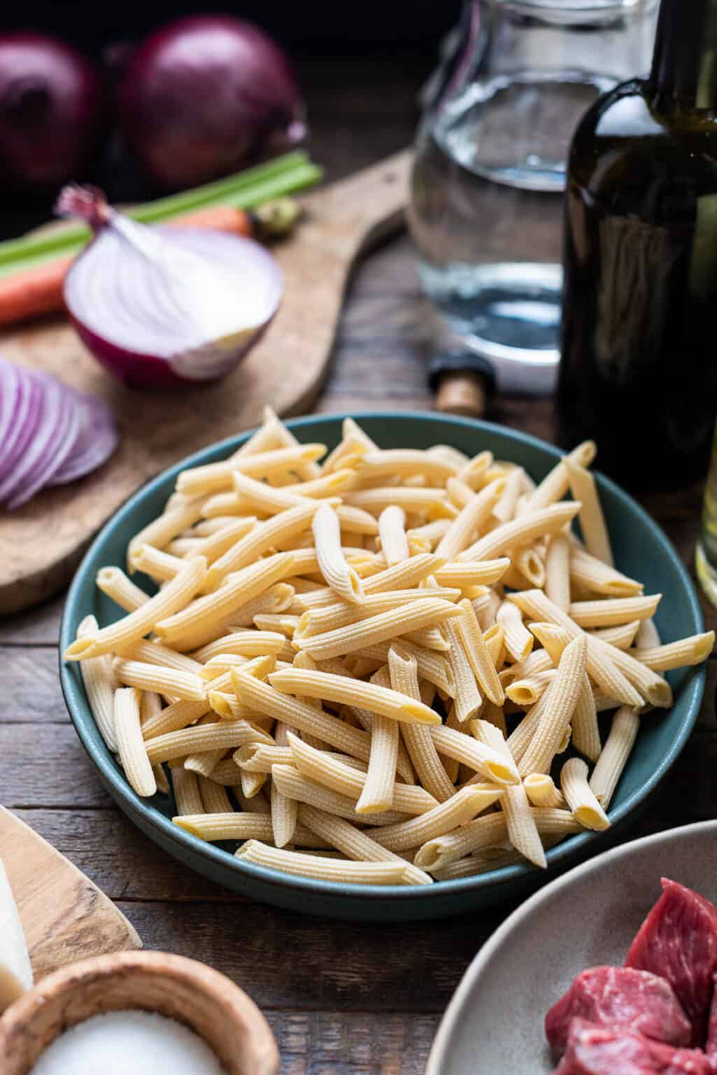 Ziti Alla Genovese - Pasta with Stewed Beef - Kitchen Confidante®