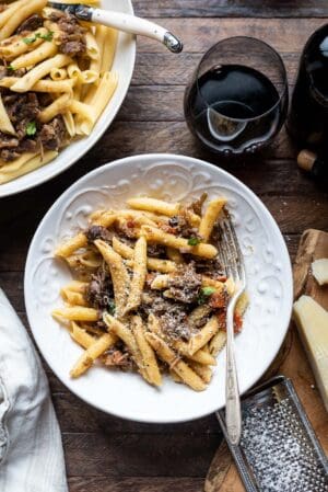 Ziti Alla Genovese - Pasta with Stewed Beef - Kitchen Confidante®