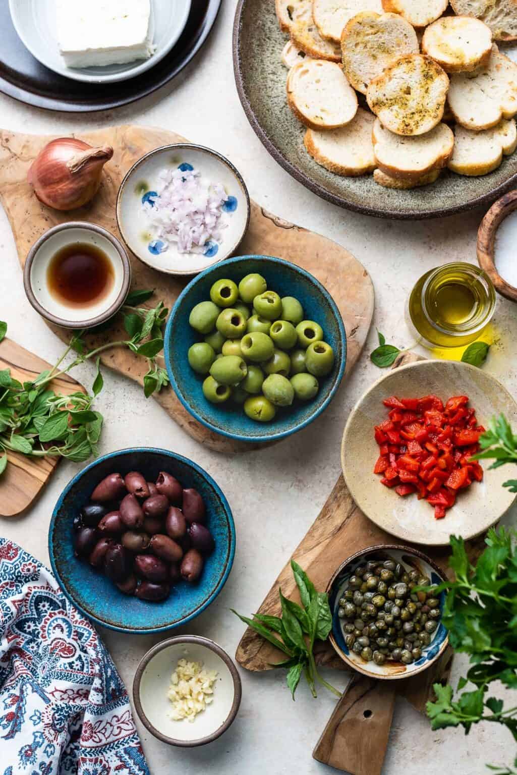 Olive Bruschetta - Kitchen Confidante®