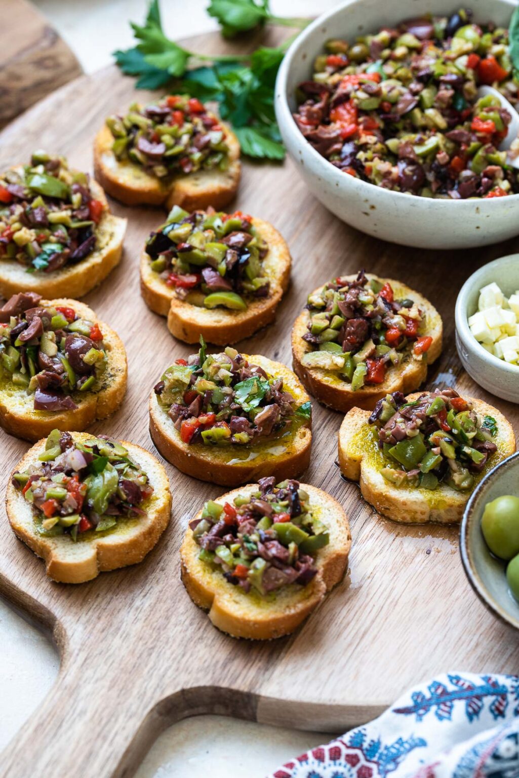 Olive Bruschetta - Kitchen Confidante®
