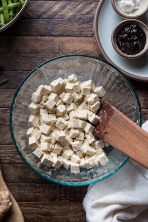 Stir-fried String Beans With Tofu in Black Bean Sauce - Kitchen Confidante®