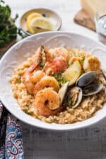 Seafood Risotto Recipe - Kitchen Confidante®