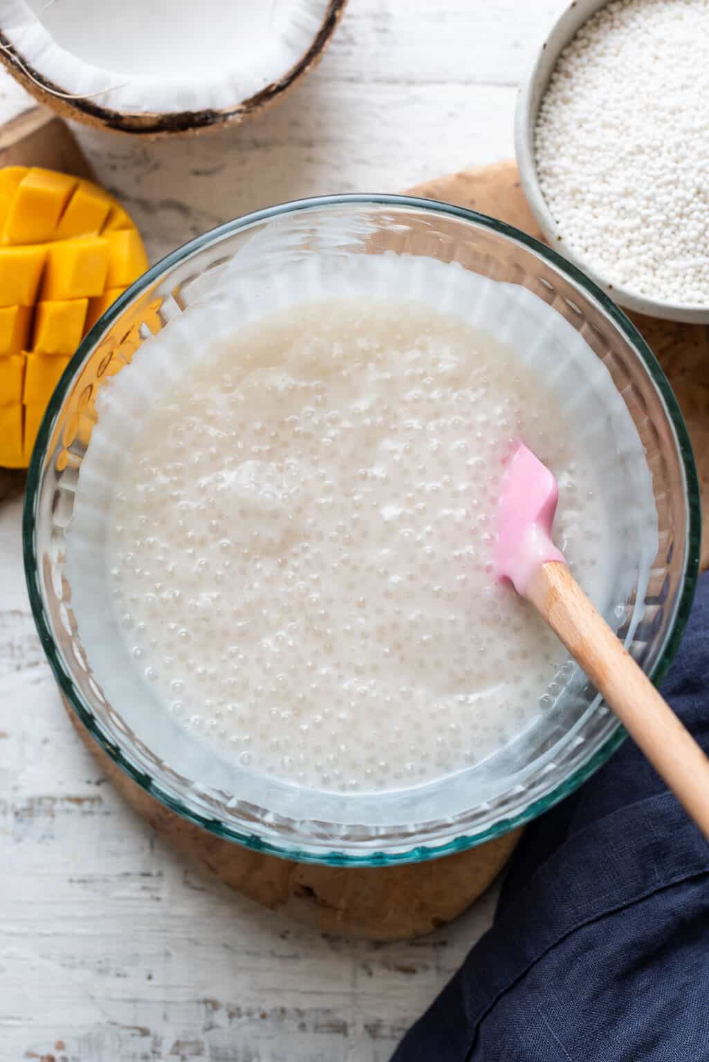 Mango Coconut Tapioca Pudding - Kitchen Confidante®