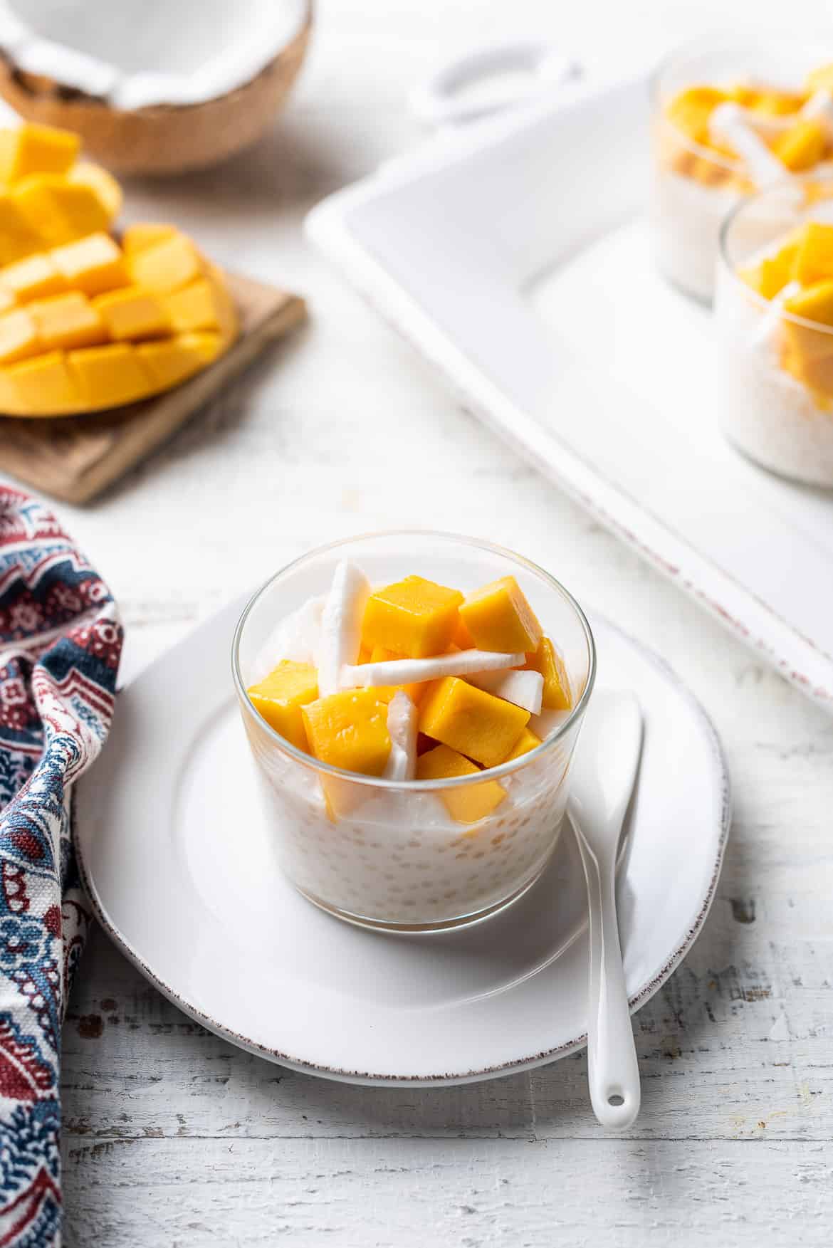 Mango Coconut Tapioca Pudding - Kitchen Confidante®