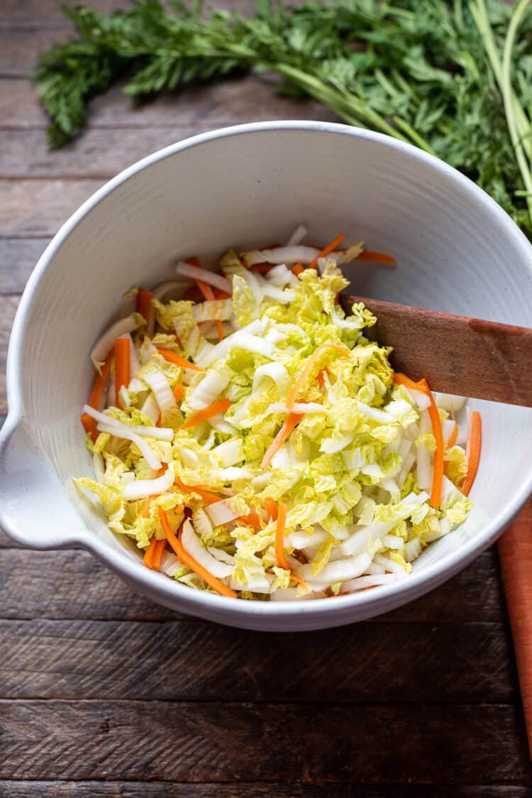 Quick Pickled Napa Cabbage - Kitchen Confidante®