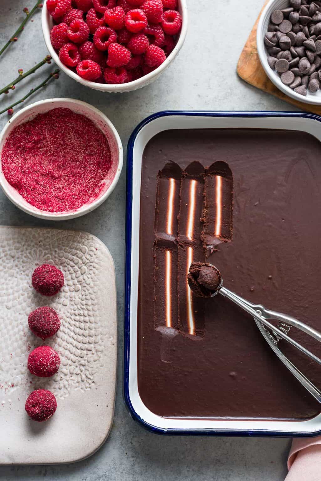 Chocolate Raspberry Truffles - Kitchen Confidante®