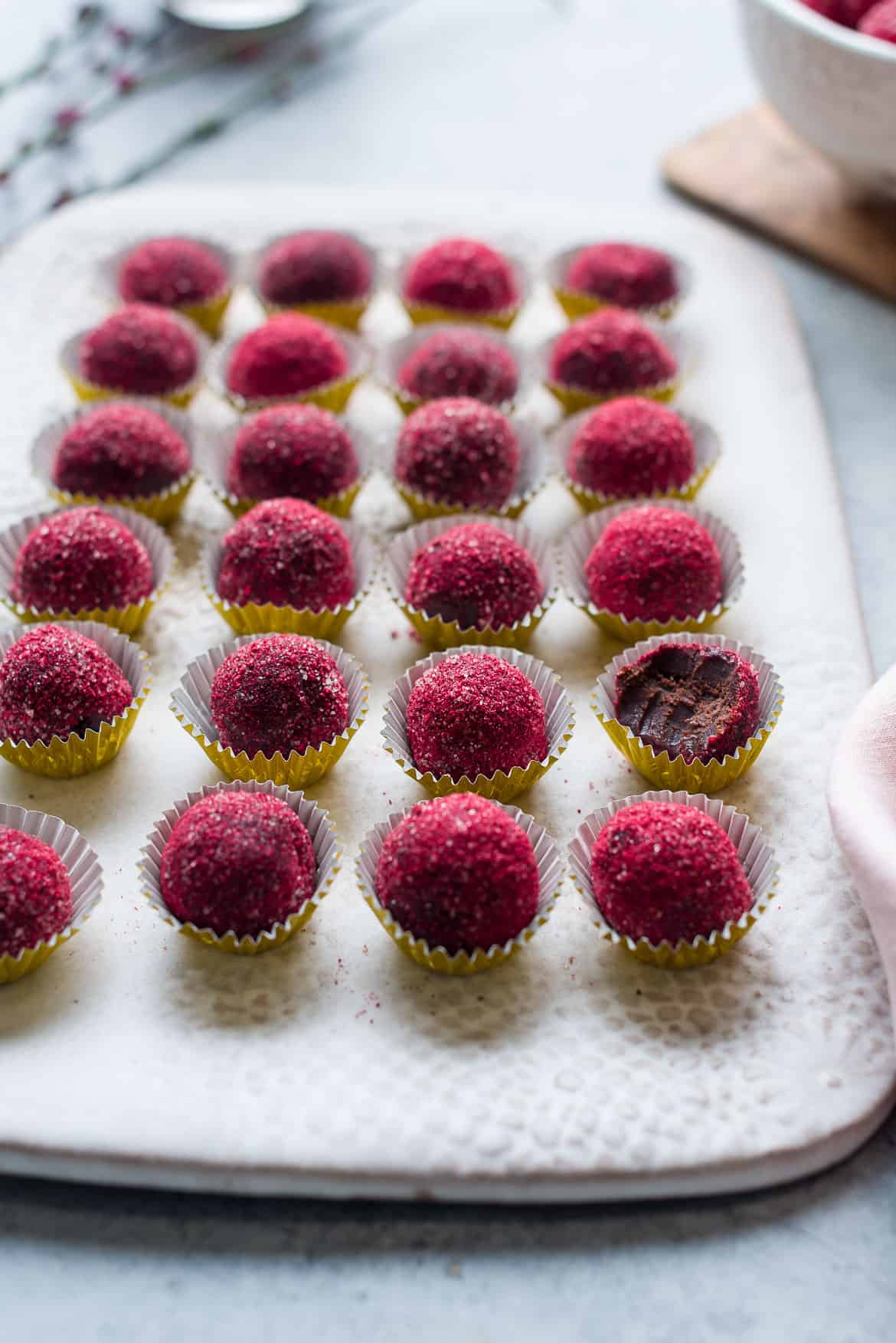Chocolate Raspberry Truffles - Kitchen Confidante®
